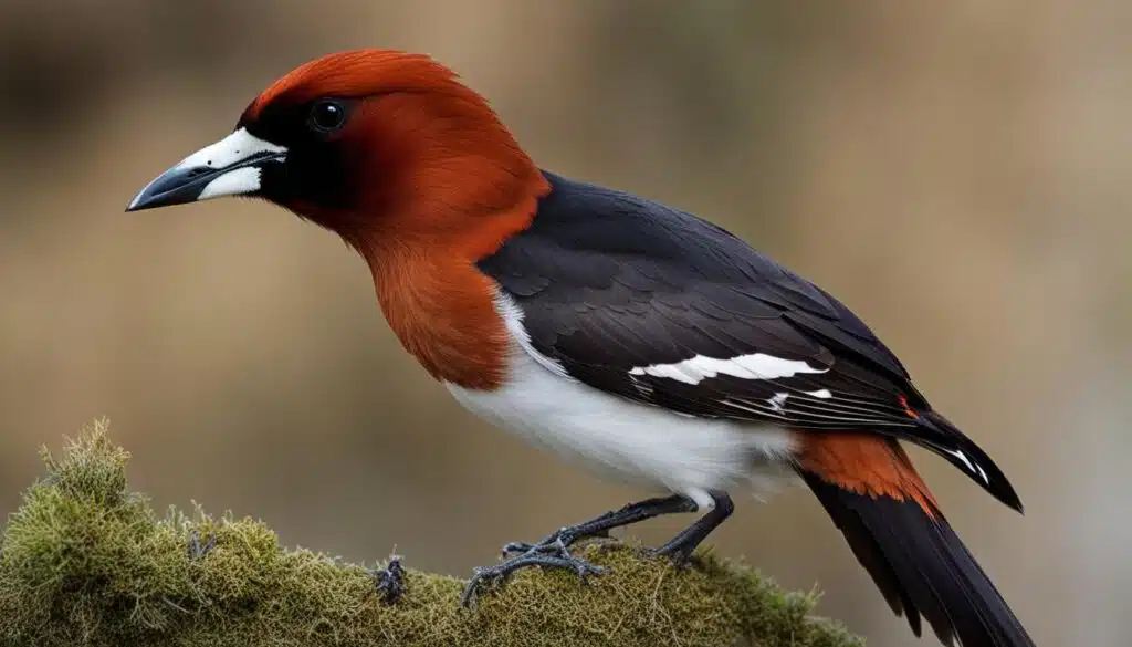 Vogelporträt: Rostgans