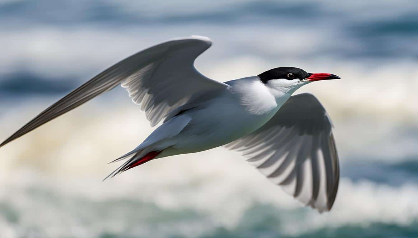 Vogelporträt: Raubseeschwalbe