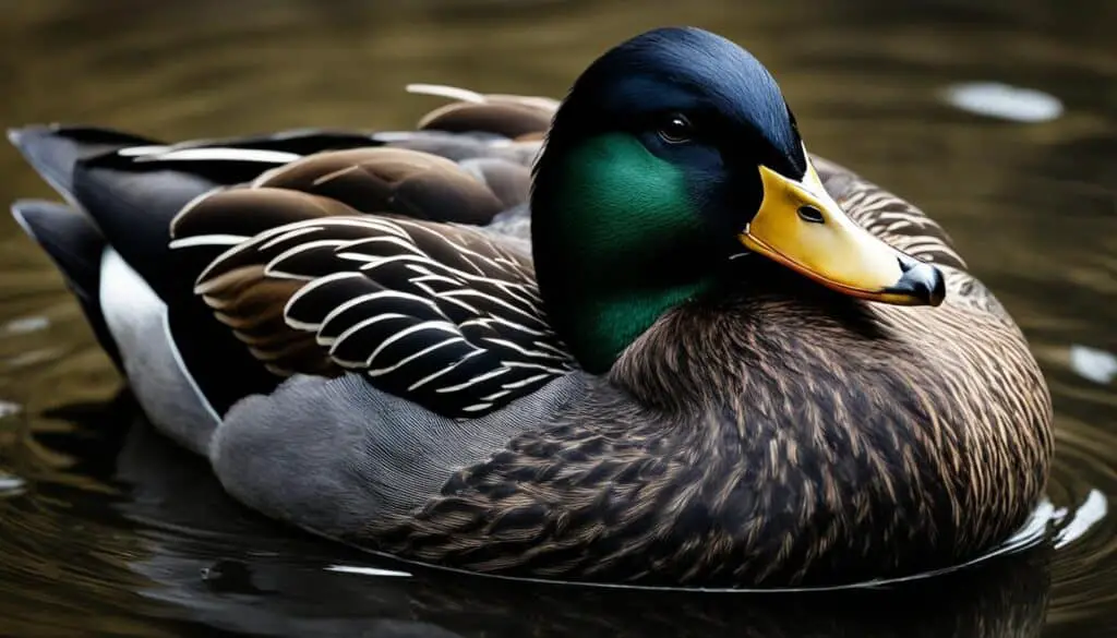 Vogelporträt: Trauerente