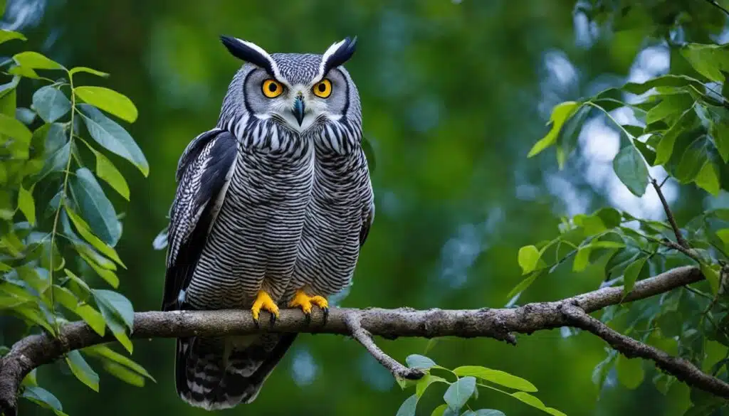 Vogelporträt: Uhu
