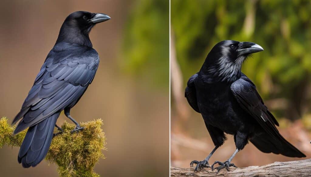 Unterschied: Krähe Und Rabe
