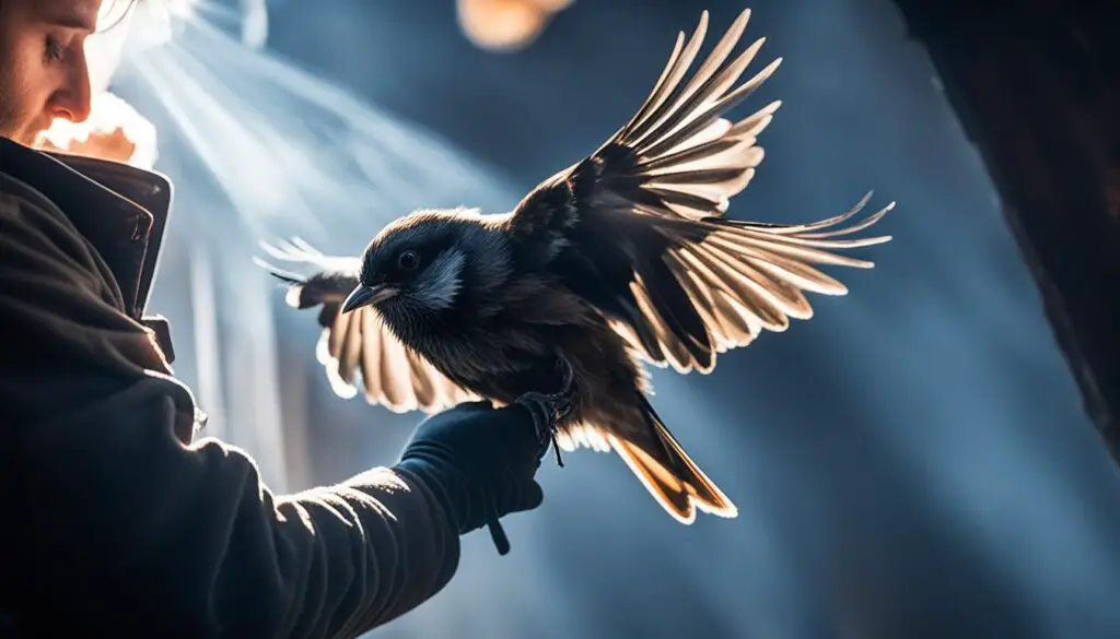 Ein Vogel Ist Im Kamin Gefallen: Was Tun?